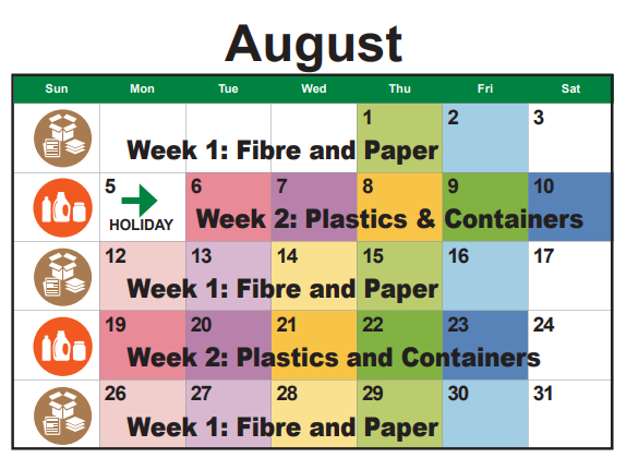 Municipal Offices Closed Monday, August 5th, 2024
